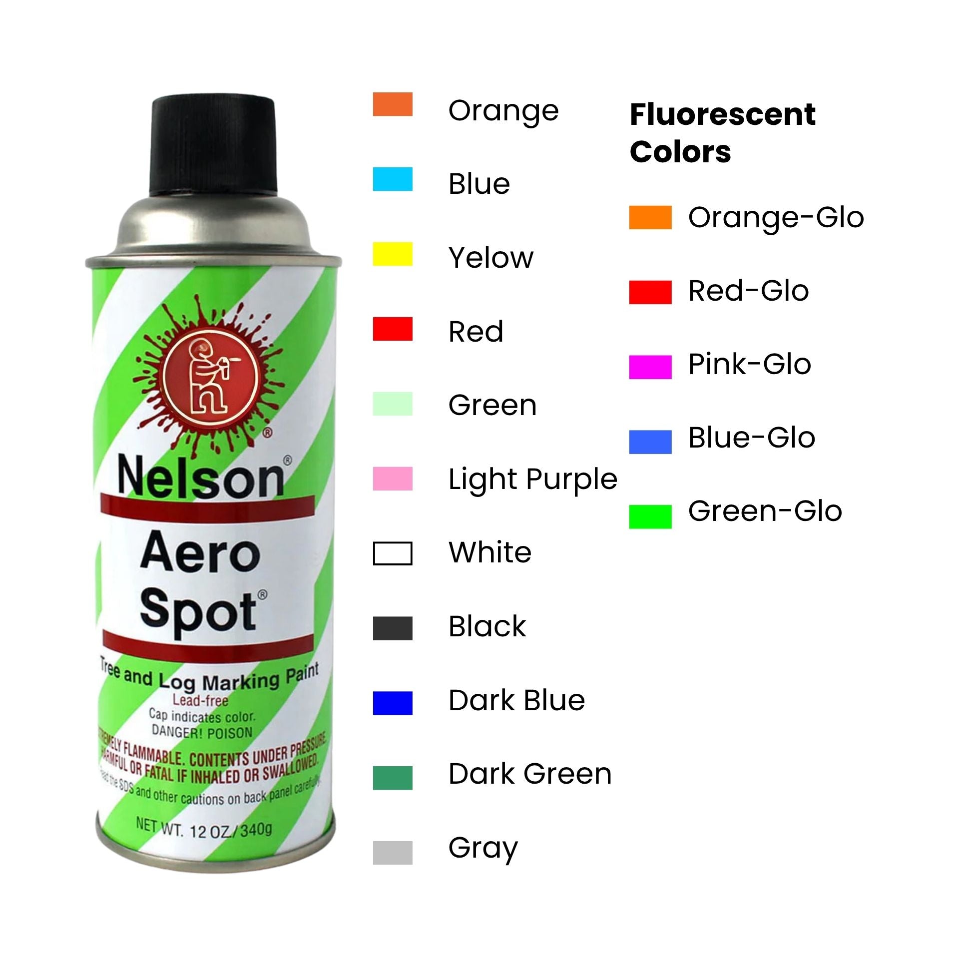 Nelson Aero Spot Tree & Log Marking Paint (Aerosol) | Planeta Gear ...